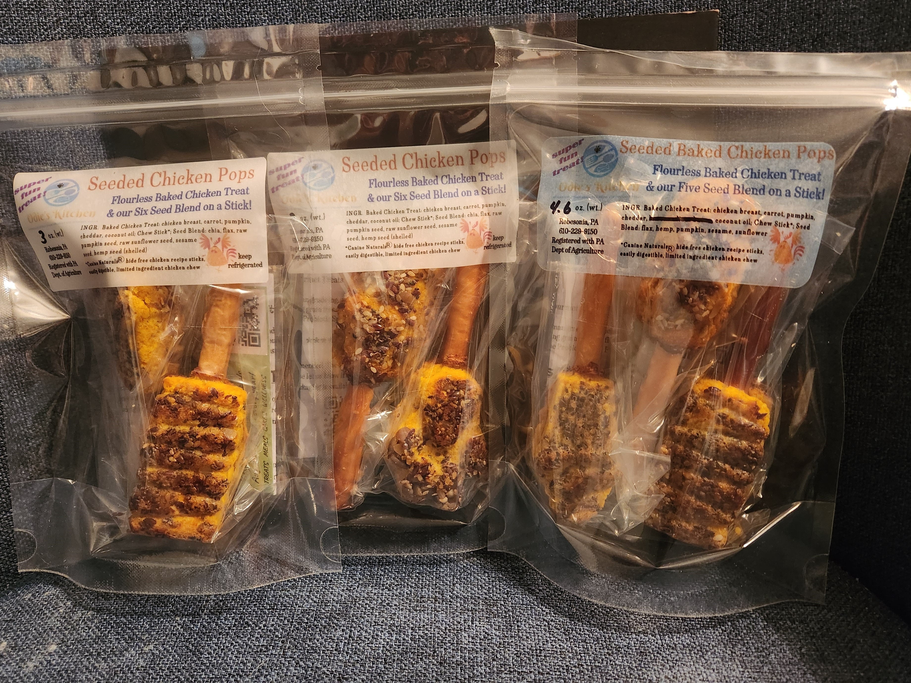 Seeded Chicken Pops | Odie's Kitchen
